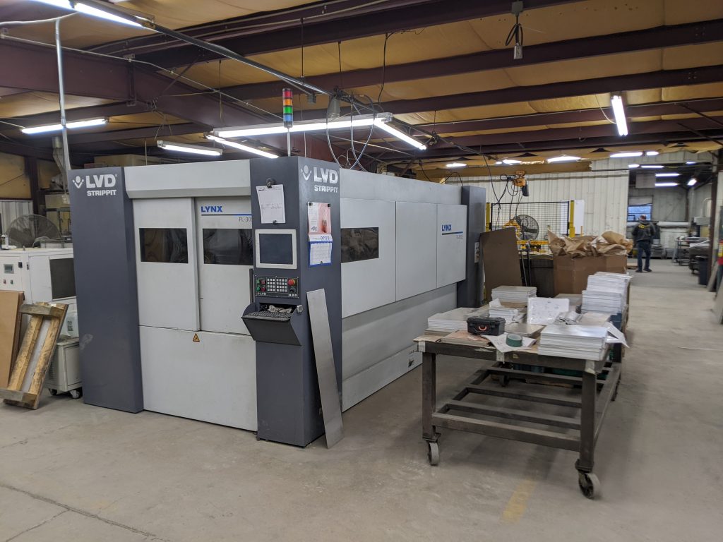 LVD Lynx 4kw Fiber Laser added at Valley Precision - Valley Precision